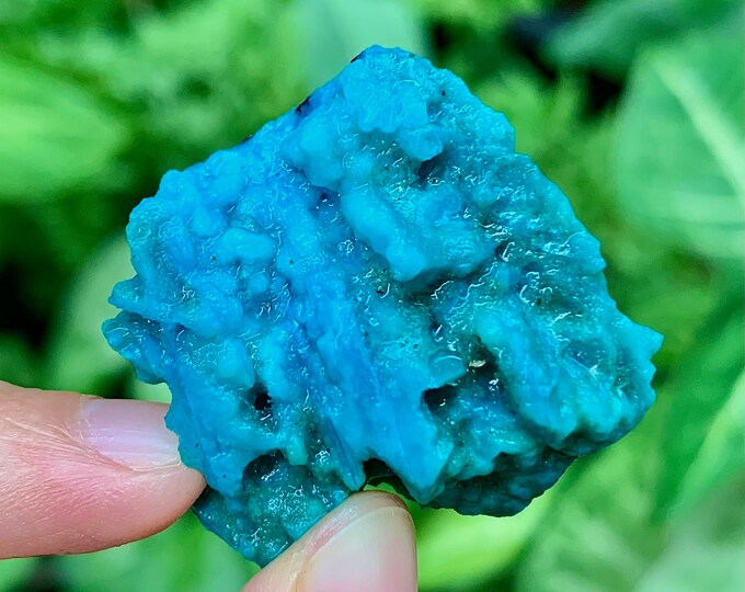 Blue Chrysocolla Specimen | Very Stunning Color | Indonesia Treasure - Etsy