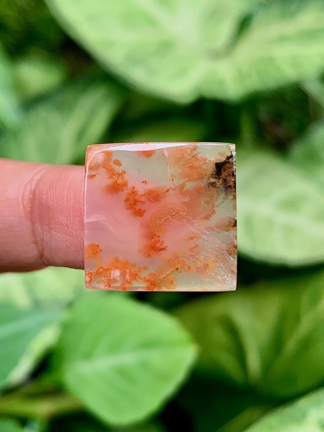 Red Lava Agate Very Beautiful to Have - Etsy