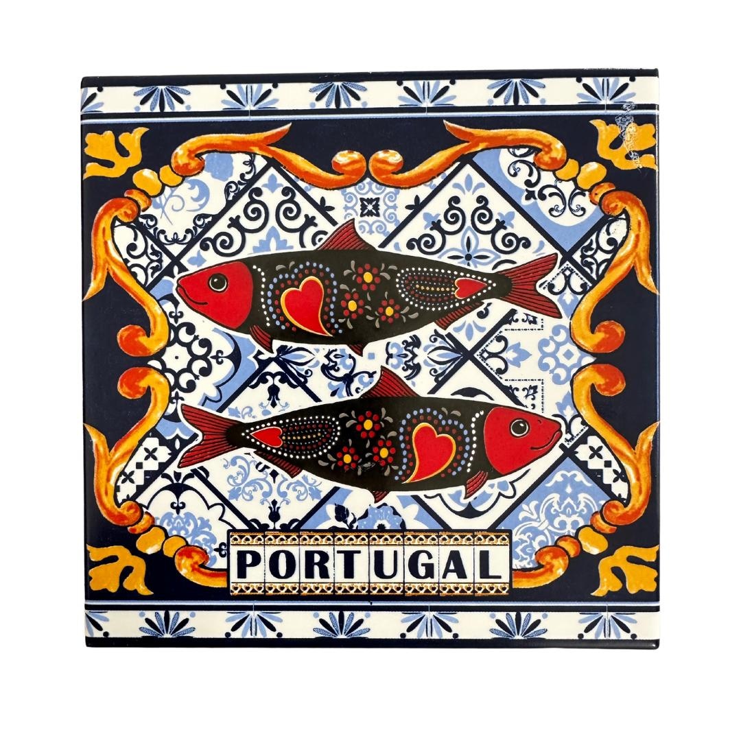 Portuguese Tile With Hanging Piece Handcrafted Wall Decor - Etsy