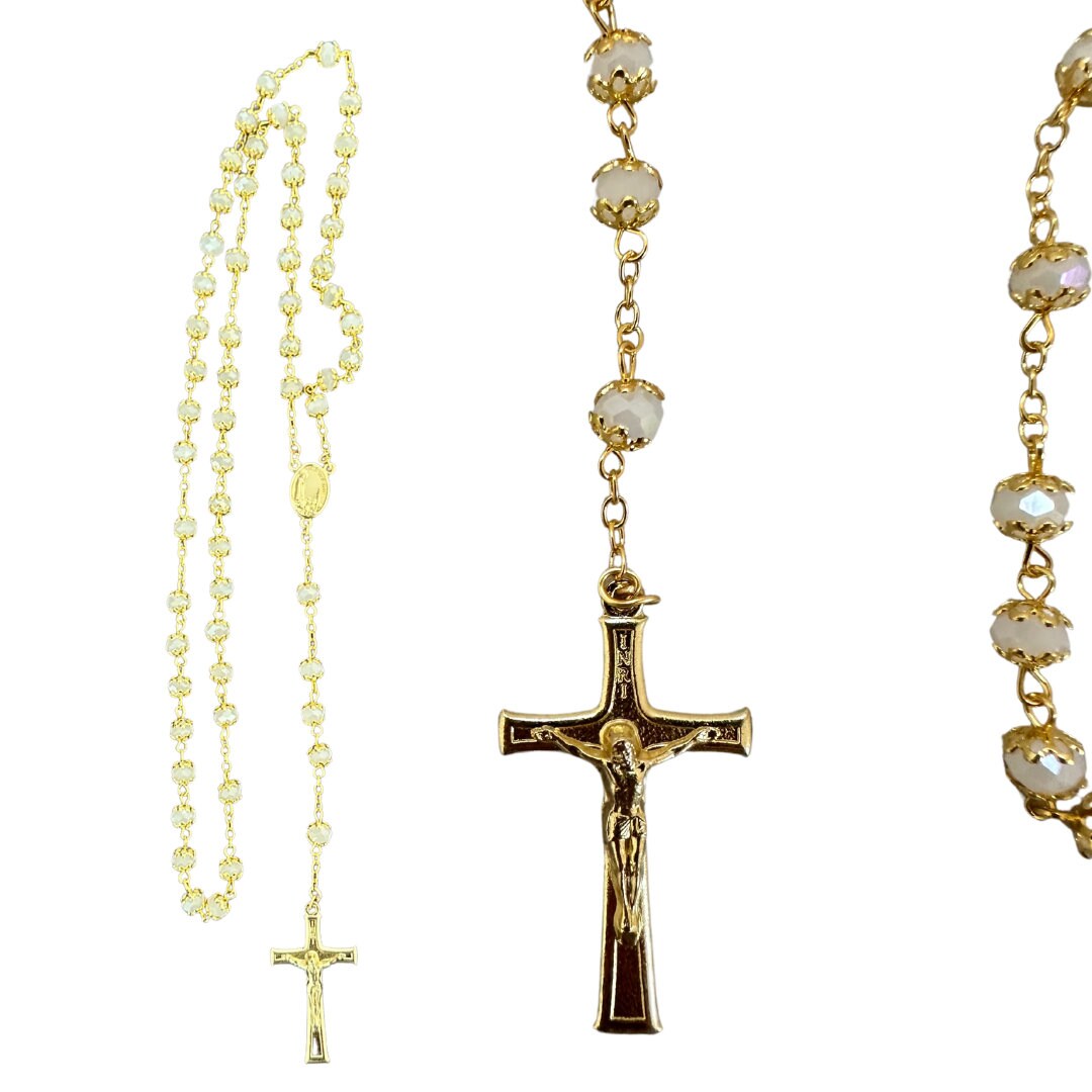 Rosary of Our Lady of Fatima Prayer Rosary, Baptism Gift, First ...