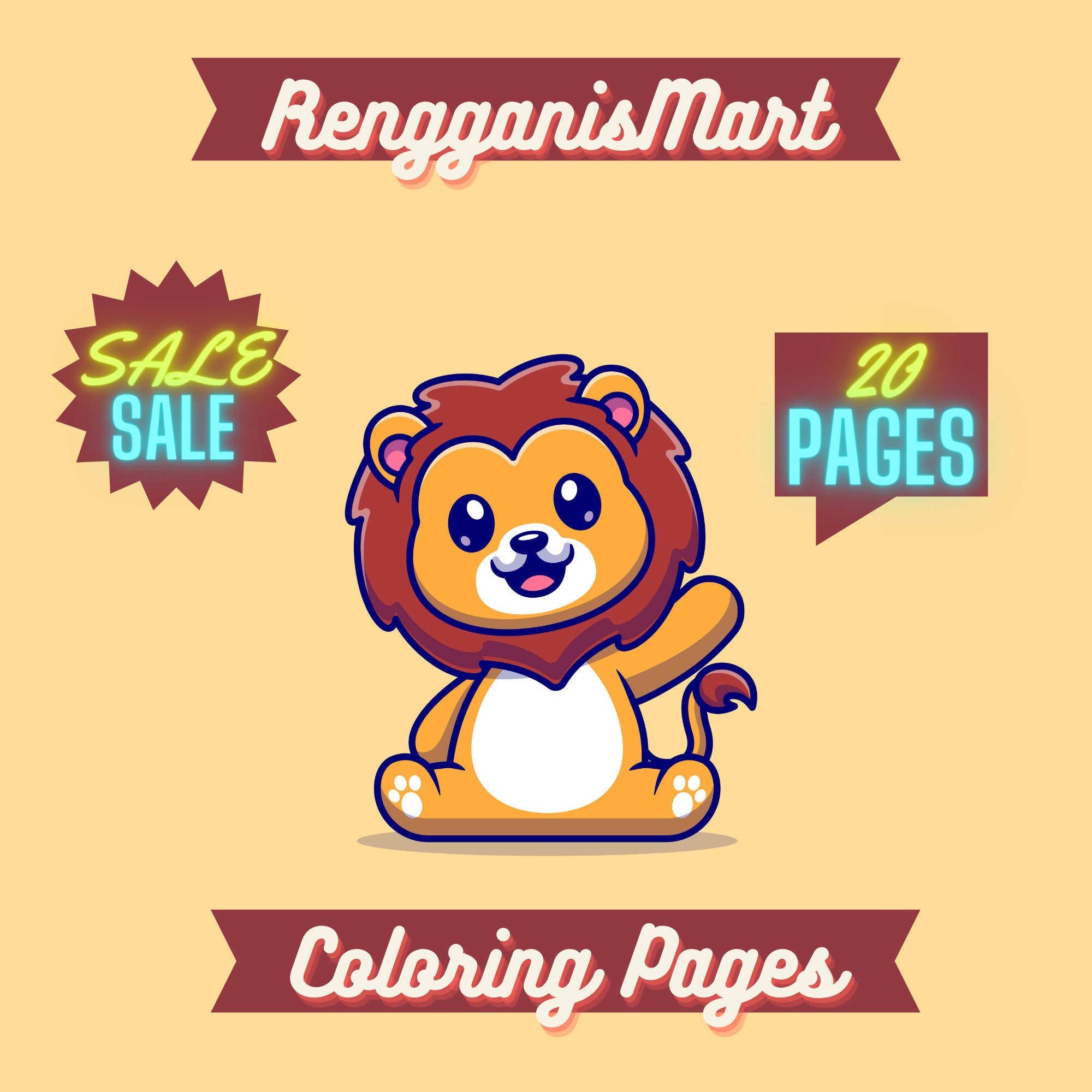 30 Cute Animals Coloring Pages, Coloring Pages, Animals and Plants ...