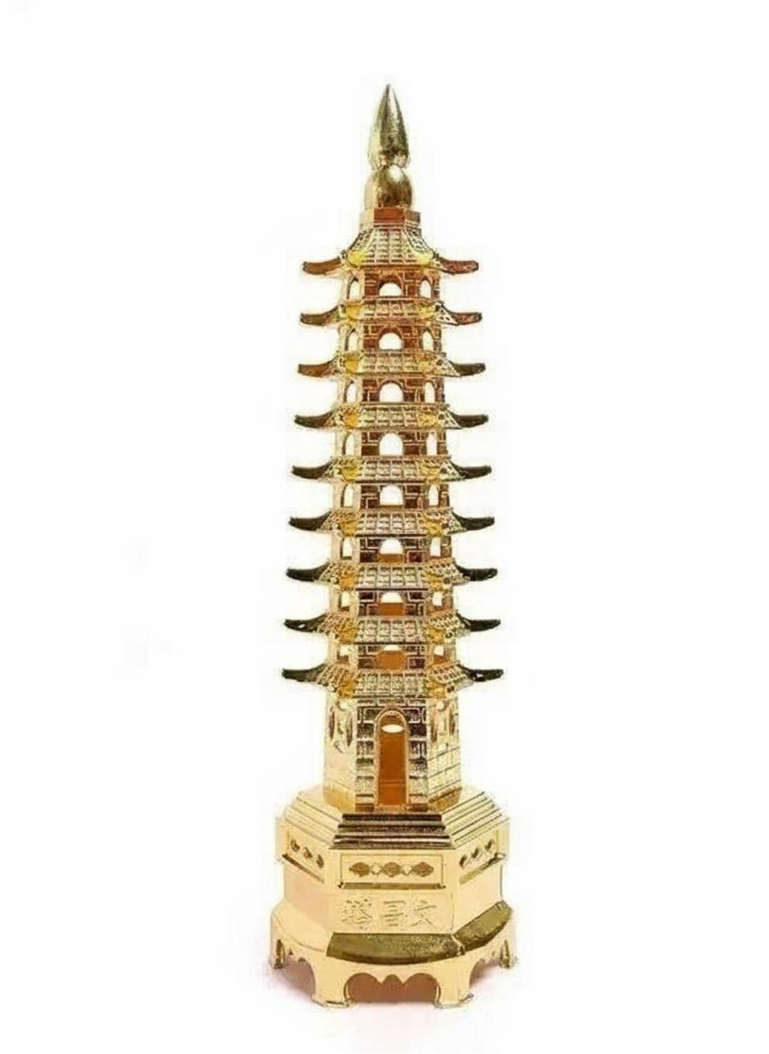 Feng Shui Golden Education Tower | 9-layer Pagoda, Academic Success - Etsy