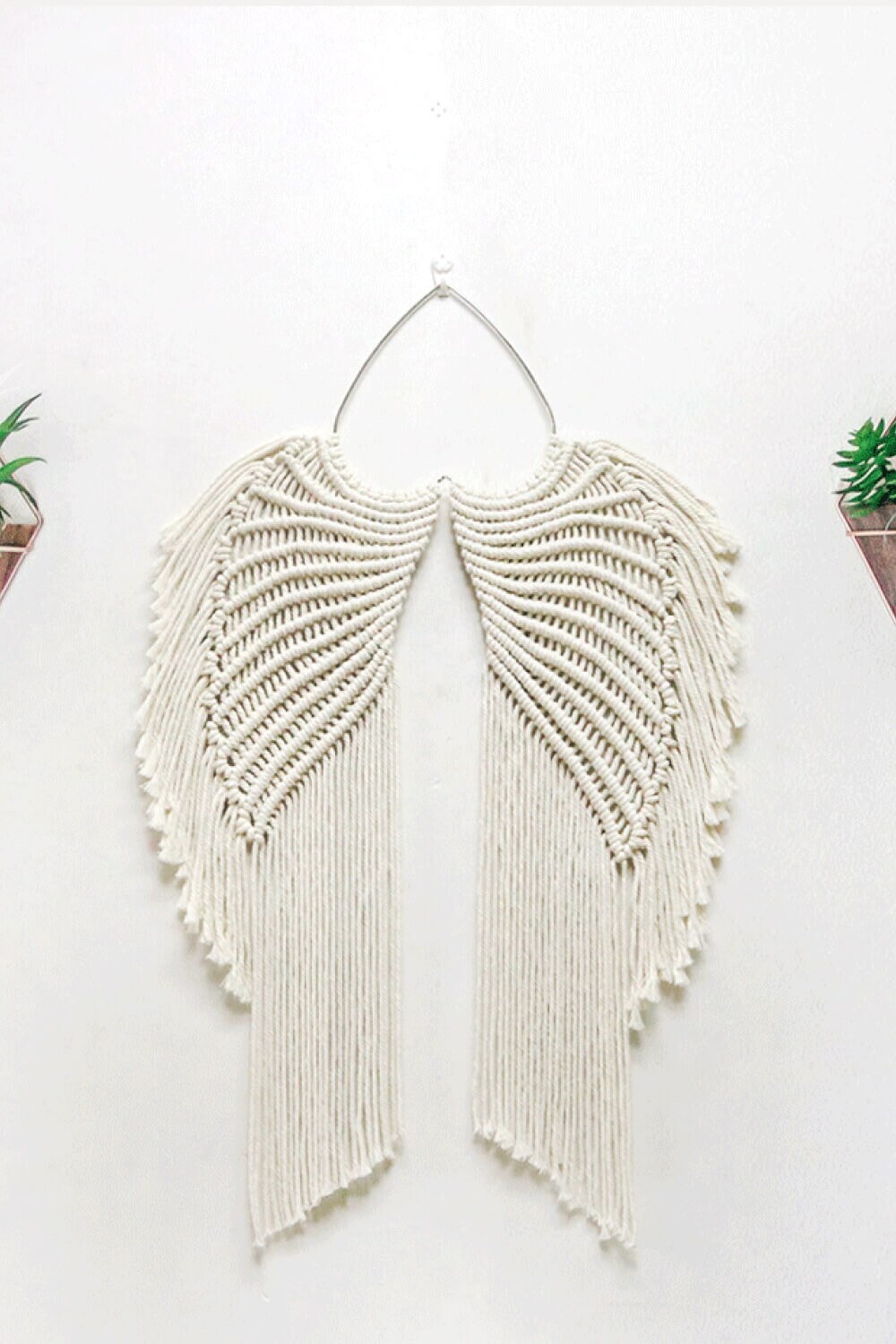 Boho Chic Macrame Angel Wings Wall Hanging – Ethereal Home Decor - Etsy