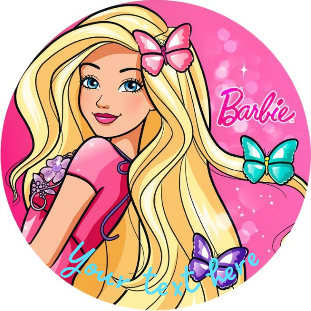 Barbie Icing Image - Etsy Australia