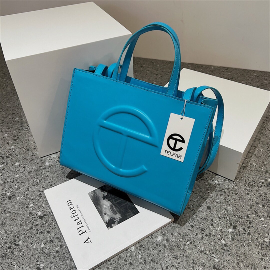 Blue Telfa-inspired Tote Bag Iconic Rose Fashion Streetwear - Etsy