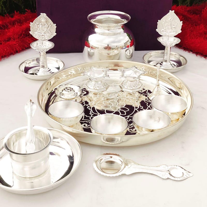 Puja Tray - Etsy UK