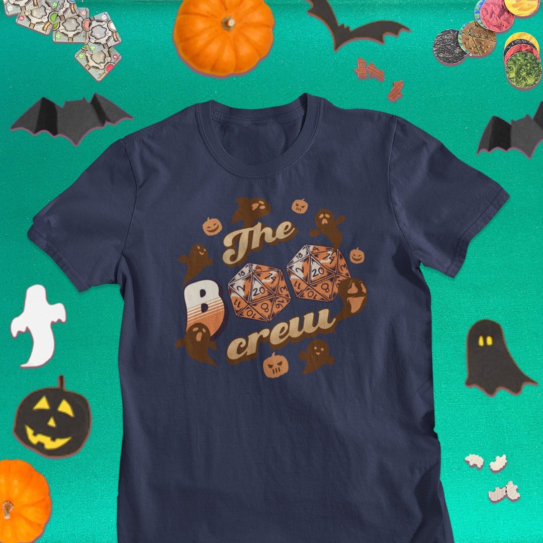 Halloween Ghosts: the Boo Crew | Dungeons & Dragons Tee | RPG Tee | Dnd ...