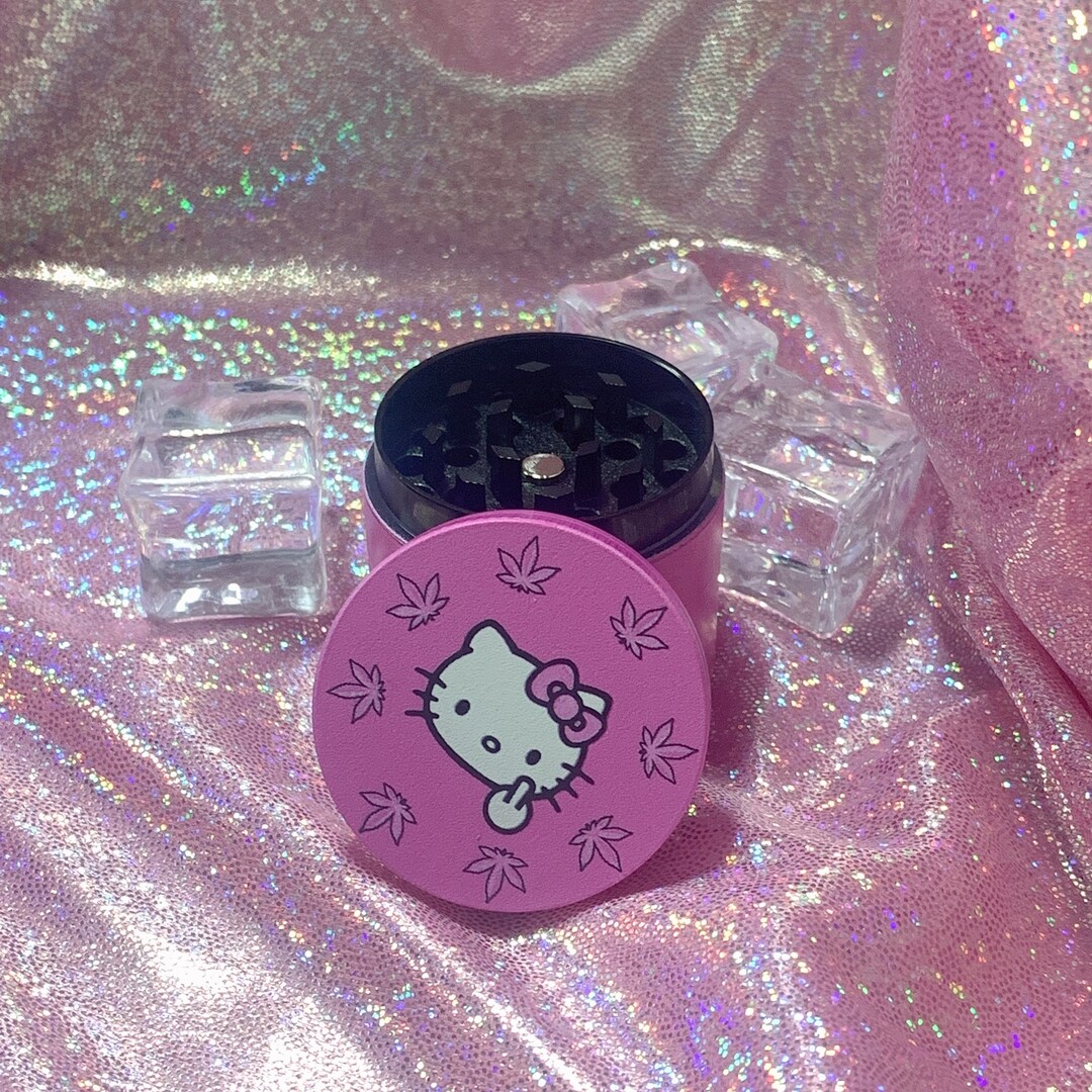 Cute Pink Grinder for Girls Hello Kitty Grinder Cute - Etsy