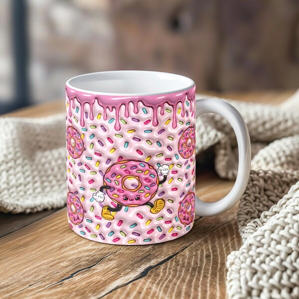 Donut Mug - Etsy