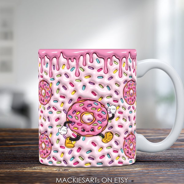 Donut Mug - Etsy