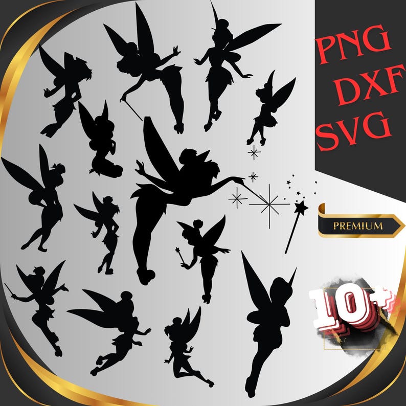 Tinkerbell SVG Bundle, Tinkerbell Svg & Png Files for Cricut, Believe ...
