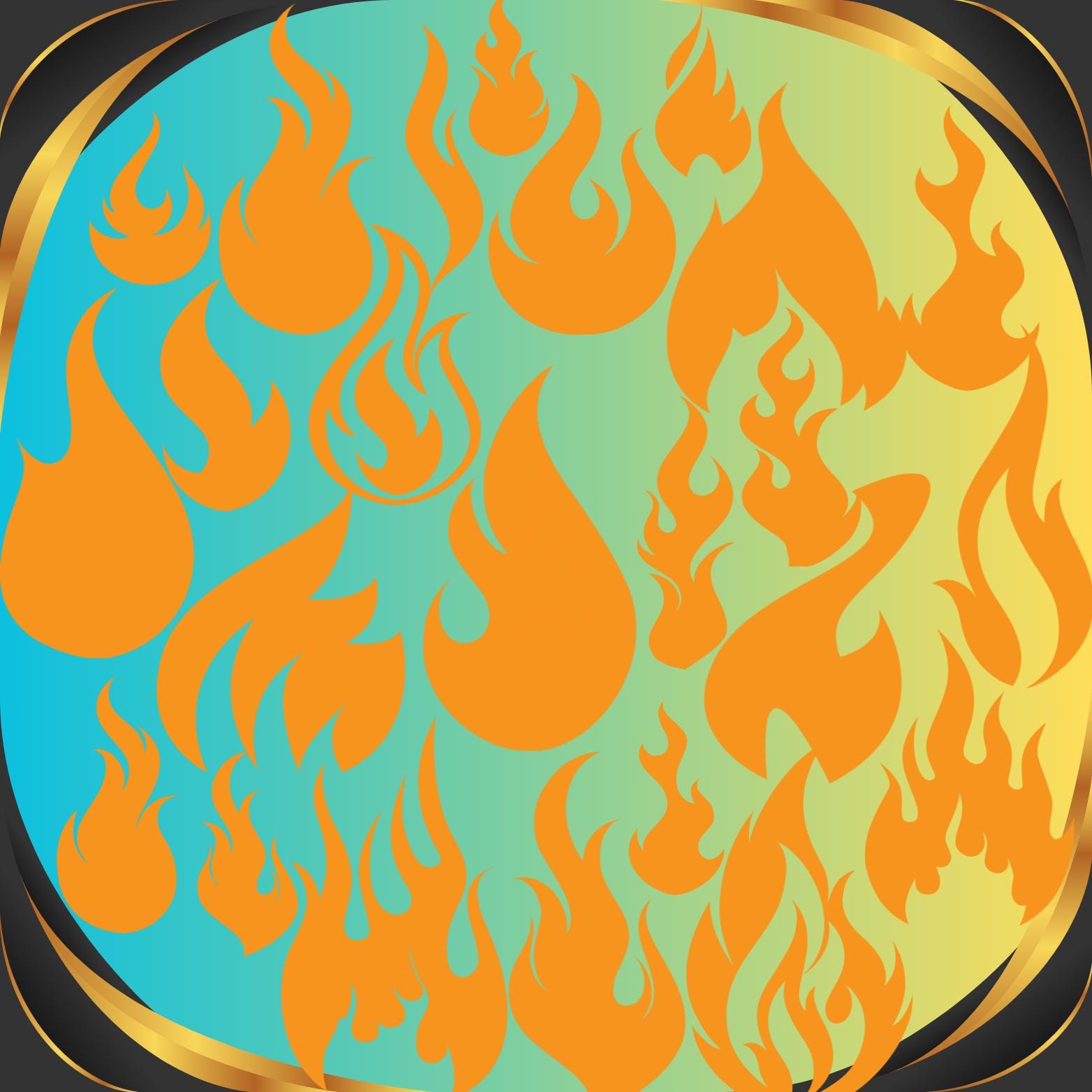 Fire SVG Bundle, Fire Clipart, Fire Svg Files, Fire Flames Svg, Flames ...