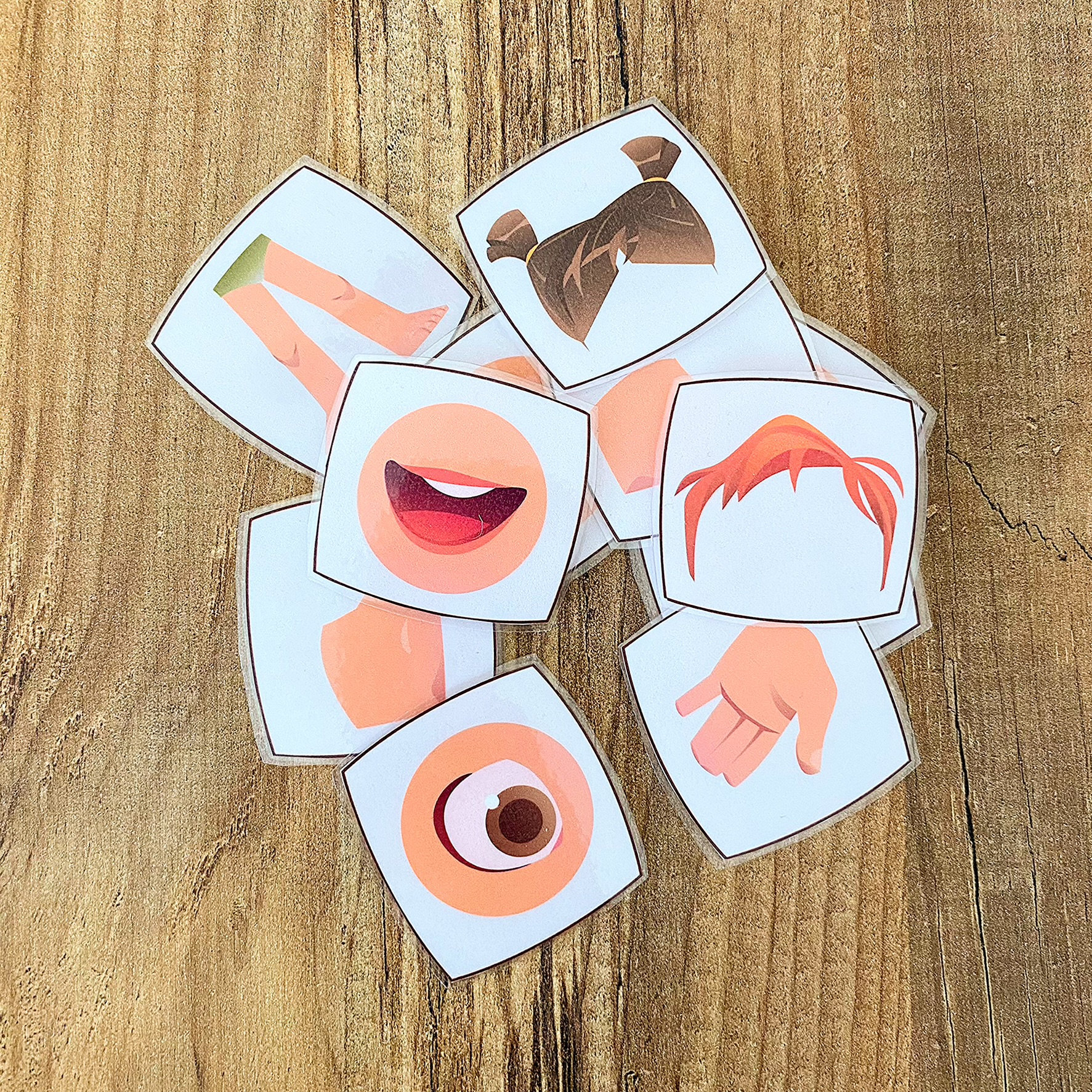 Body Parts/body Parts Printable Activity/homeschool Montessori/learning ...