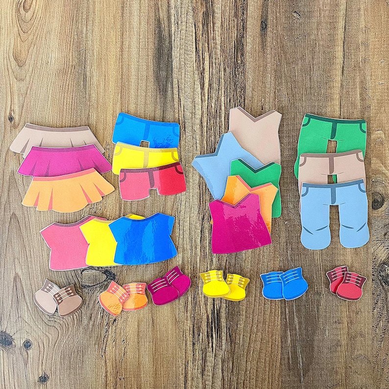 Dress up Kids Worksheet/dress up Game/preschool Printable Activity ...