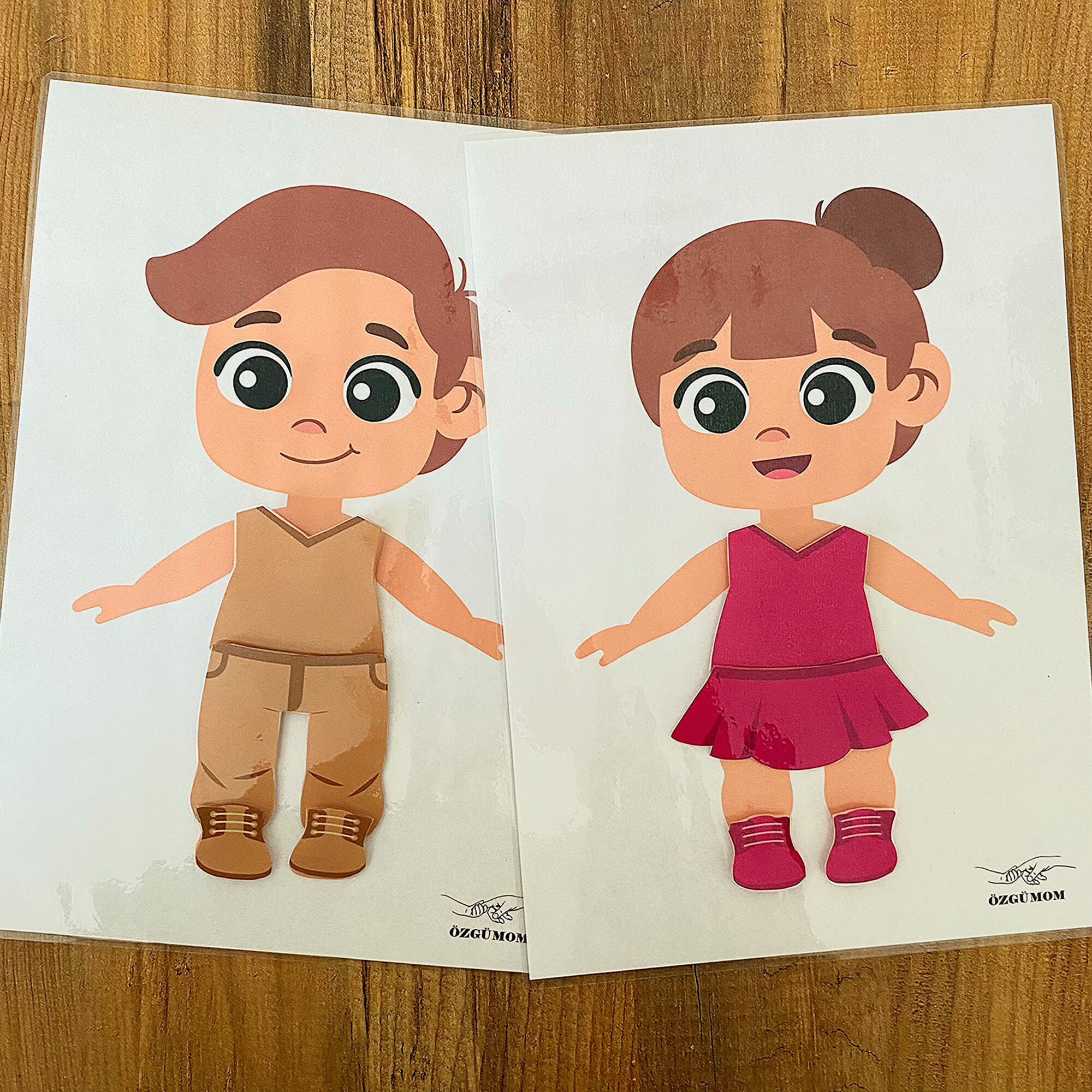 Dress up Kids Worksheet/dress up Game/preschool Printable Activity ...