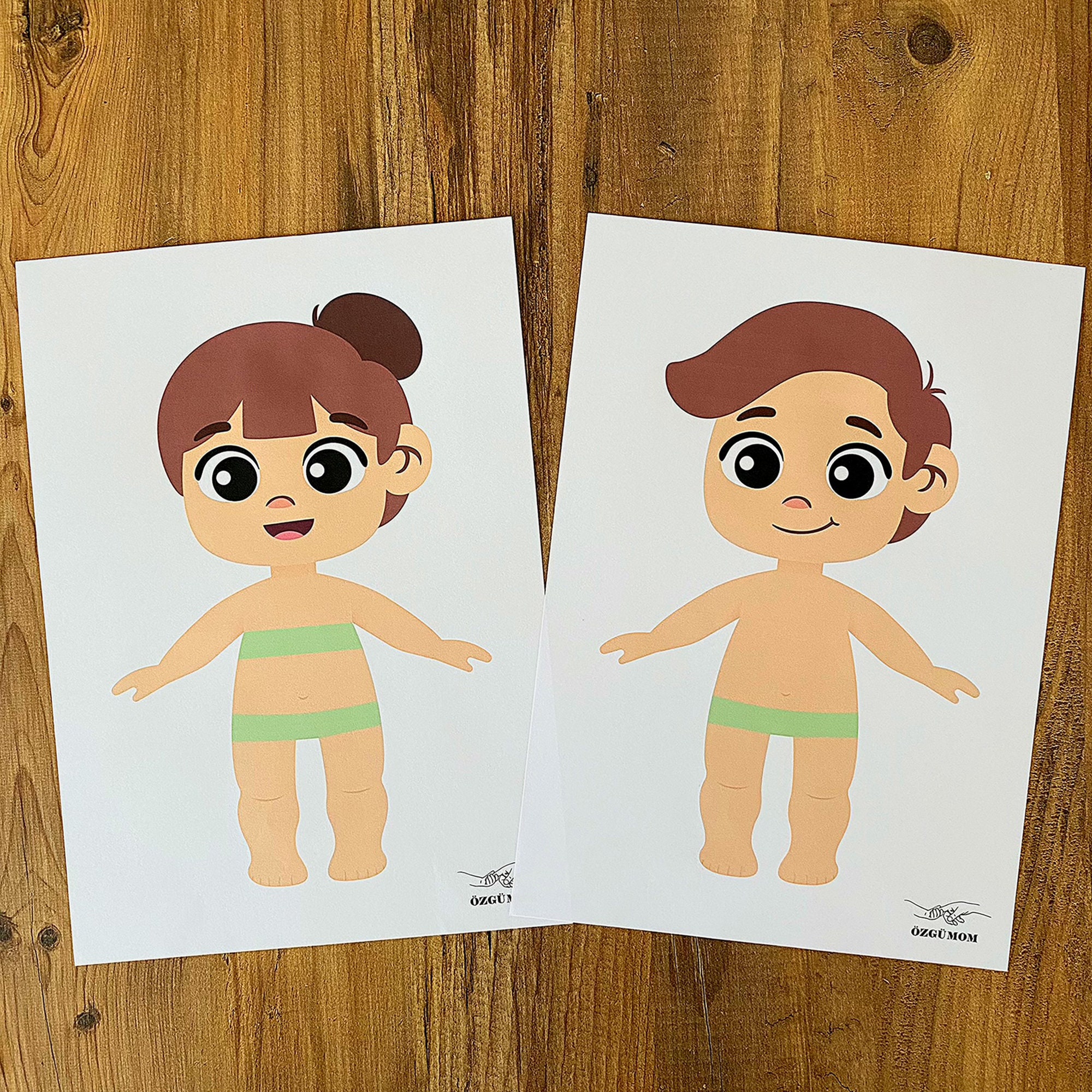 Dress up Kids Worksheet/dress up Game/preschool Printable Activity ...