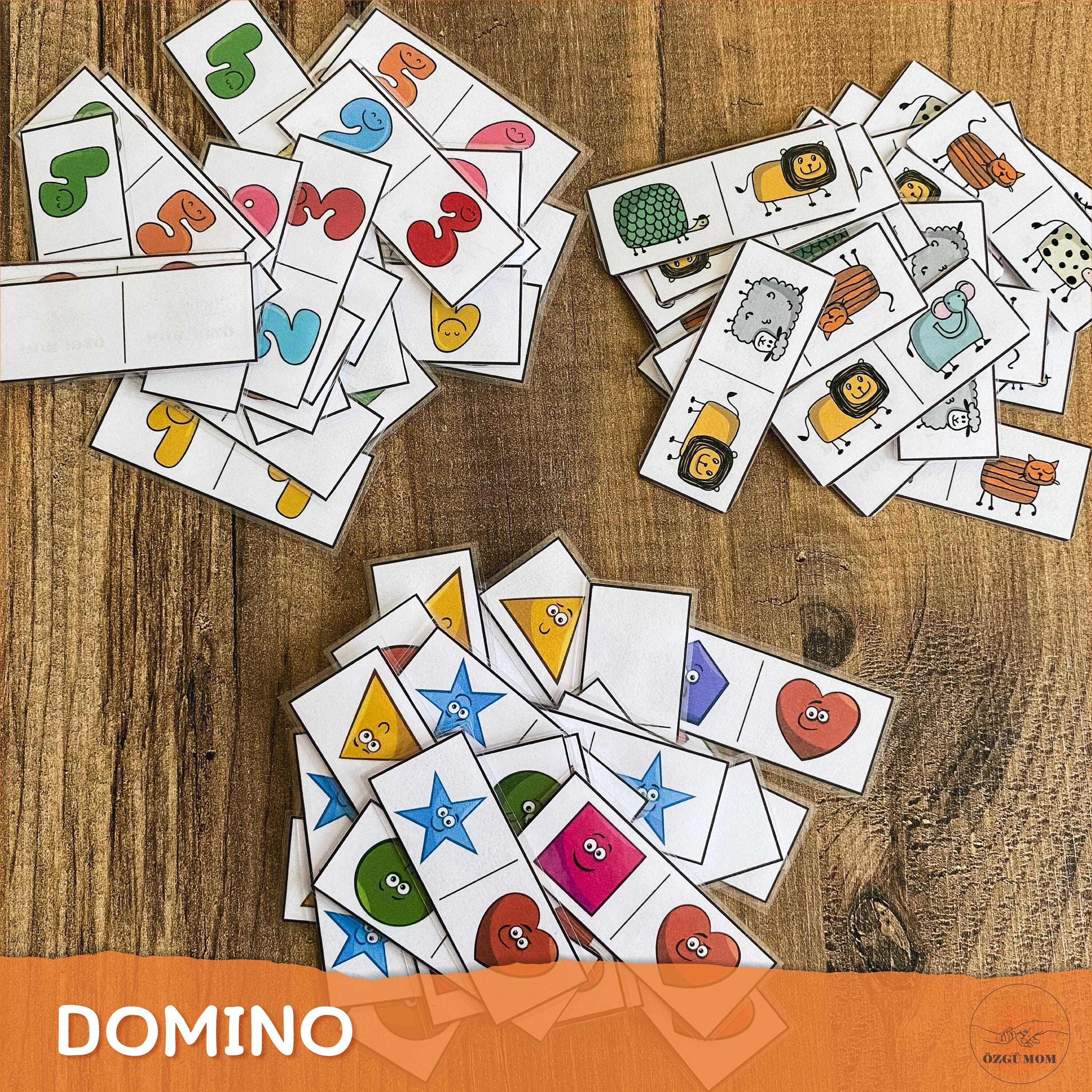 Animal Domino Game – Printable Matching Activity for Kids PDF - Etsy