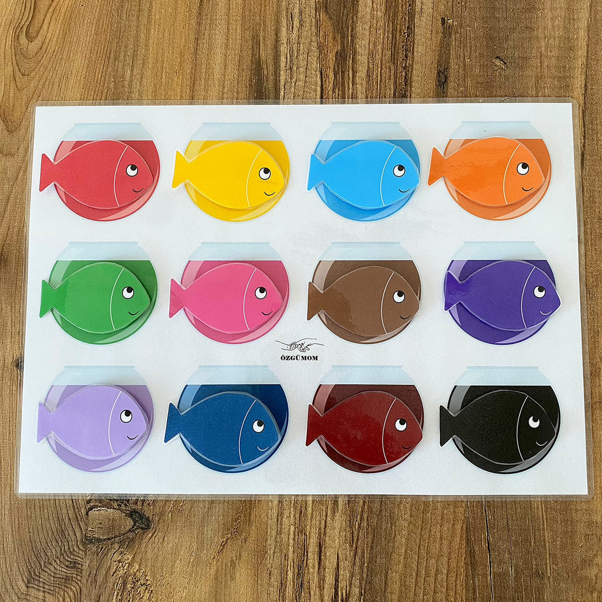 Fish Colour Matching/matching Colours/preschool and Kindergarten ...