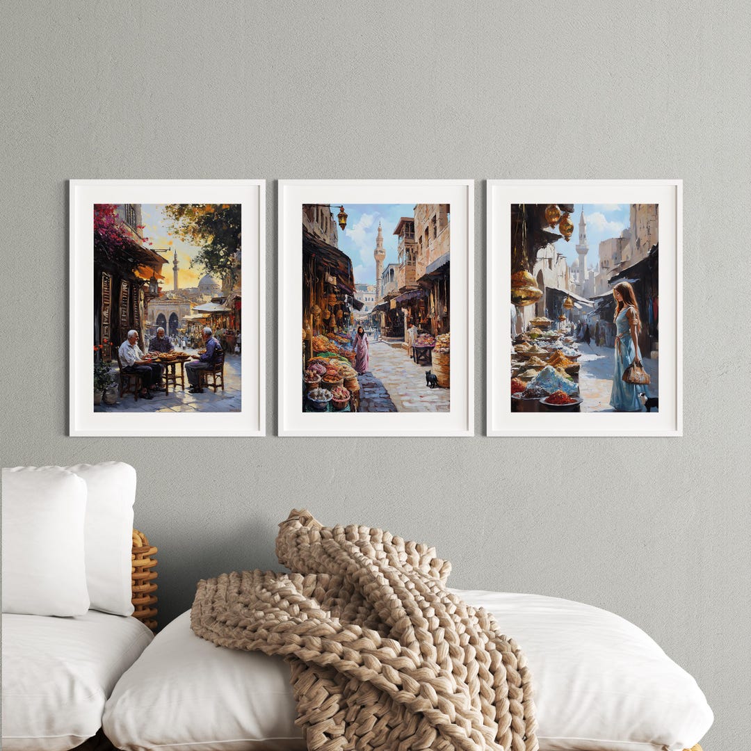 3 Damascus Posters, Damascus Posters, Damascus Prints, Damascus Art ...