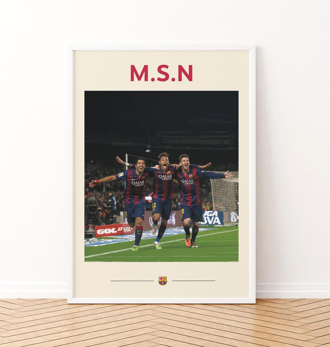 Msn Poster, Neymar Poster, Messi Poster, Suarez Poster, Barcelona ...