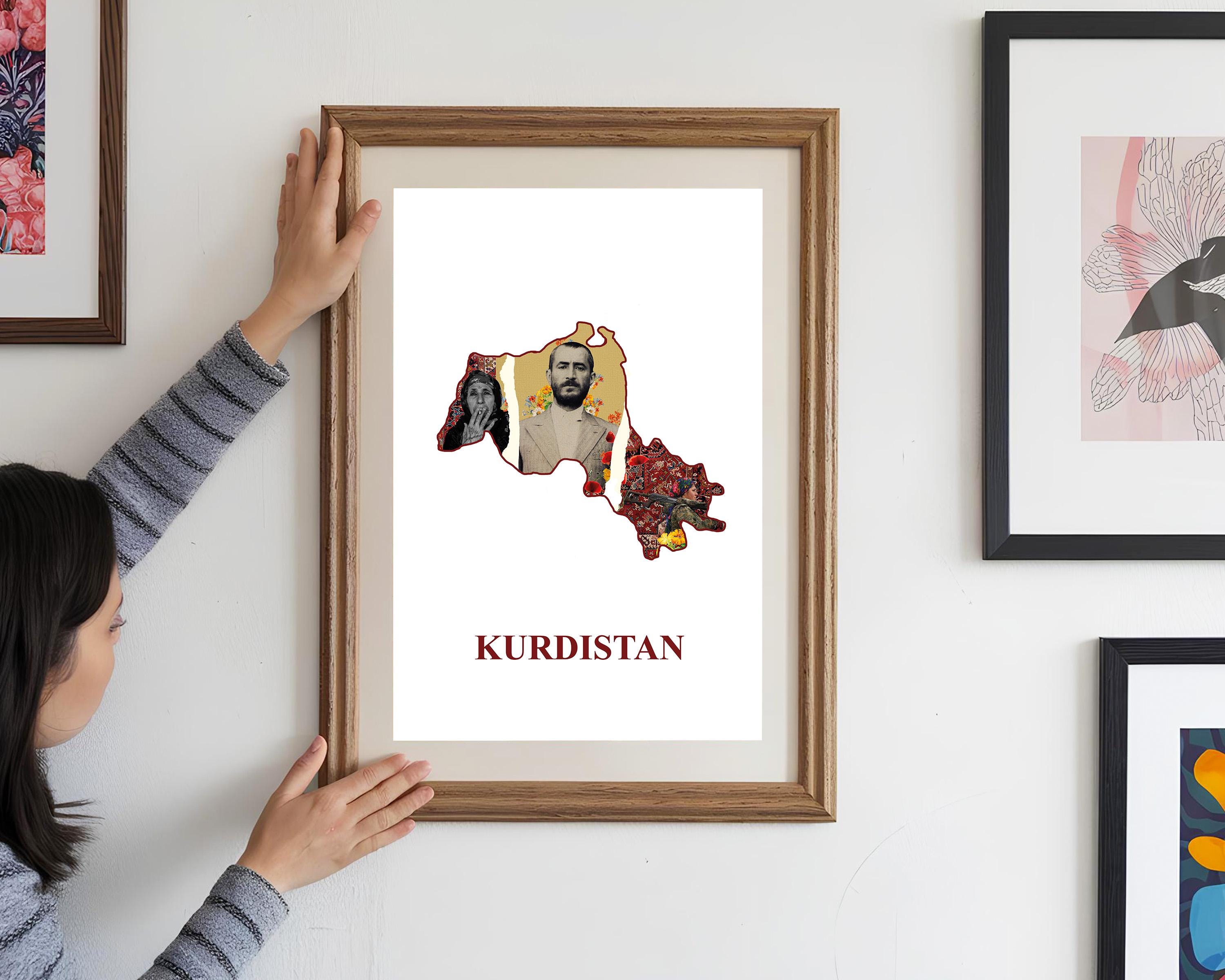 Kurdistan Collage Map – Kurdish Map, Kurdish, Kurdistan, Kurdish ...