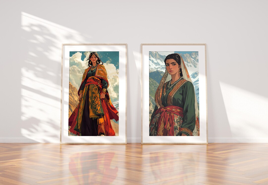 Kurdish Women, Kurdistan Posters, Kurdistan, Kurdish Prints, Kurdish ...