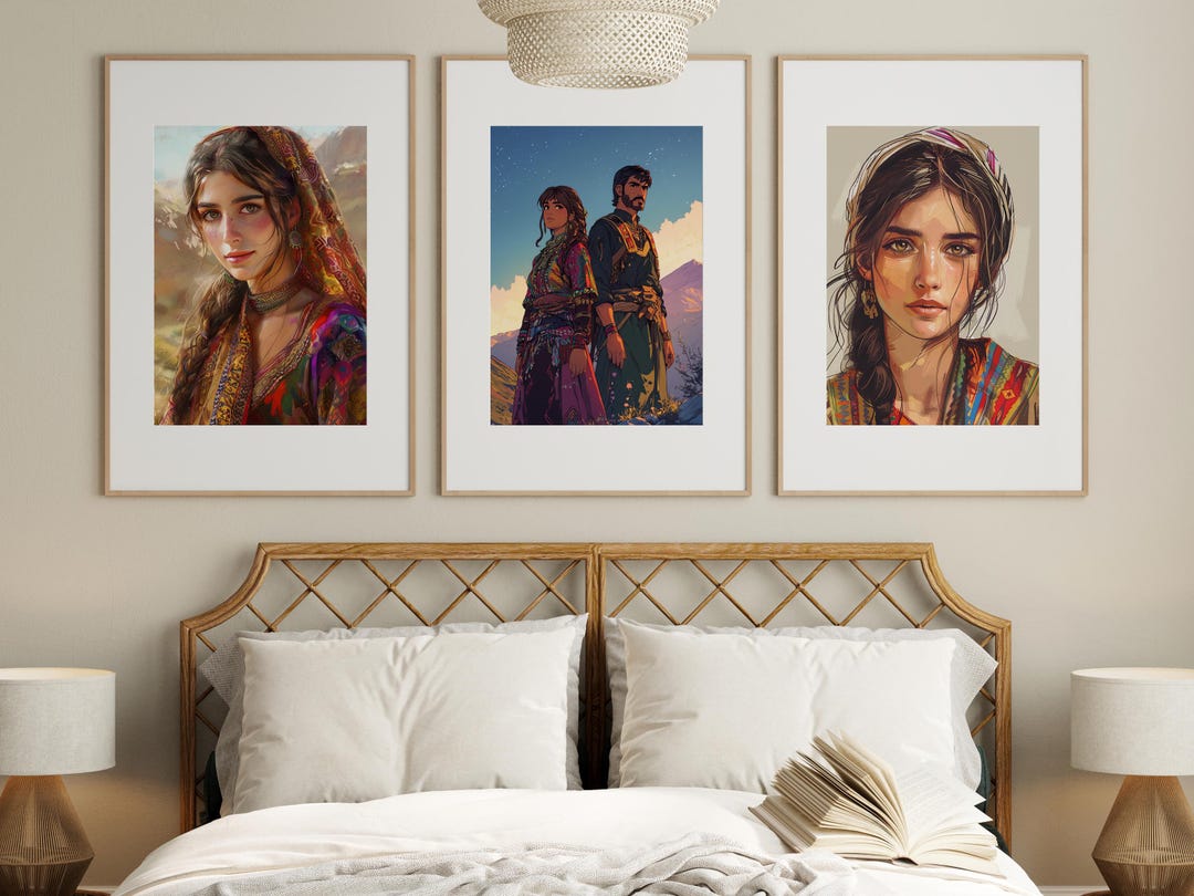 Kurdish Women, Kurdistan Posters, Kurdistan, Kurdish Prints, Kurdish ...