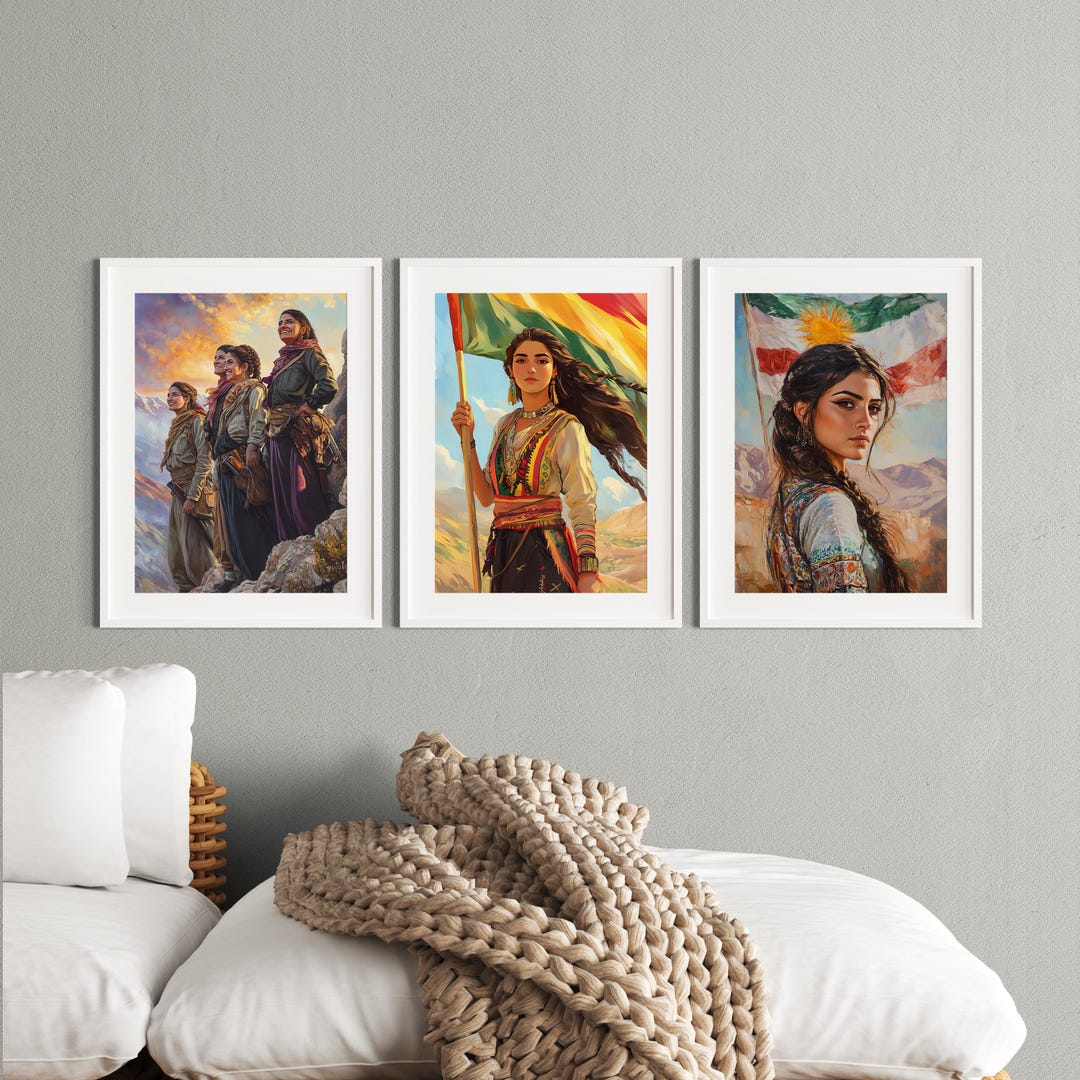 Kurdish Women, Kurdistan Posters, Kurdistan, Kurdish Prints, Kurdish ...