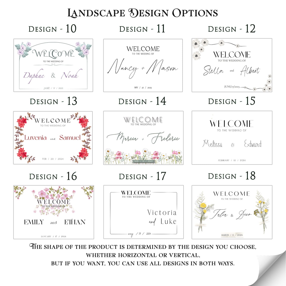 Personalized Welcome to Our Wedding Sign, Wedding Decor, Custom Wedding ...