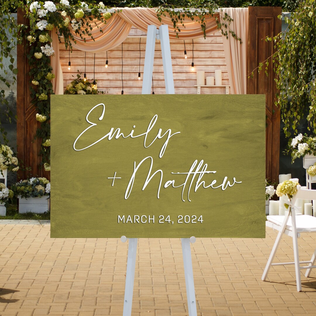 3D Calligraphy on Wood Welcome Sign, Handwritten Wooden Decor ...