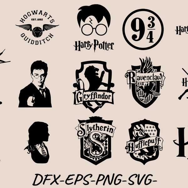 Harry potter wand svg - Etsy