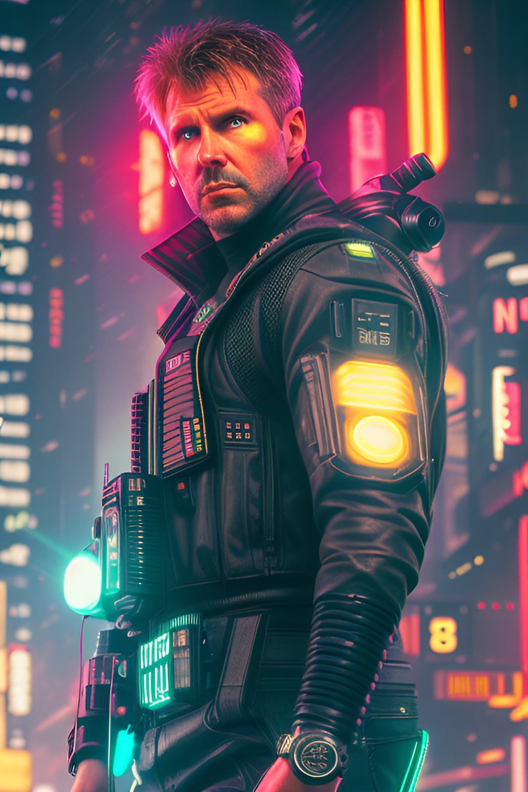 Digital Cyberpunk Wall Art / Digital File for Instant Download ...