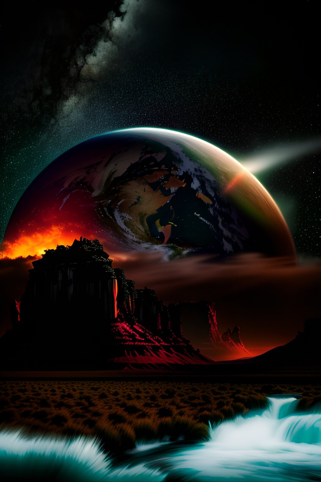 Digital Deep Space Art / Digital File for Instant Download / Printable ...