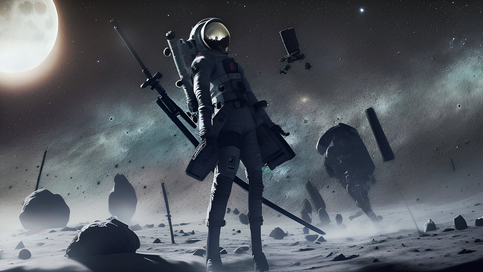 Digital Space Art / Digital File for Instant Download / Printable Art for Wall and Home Decor ...