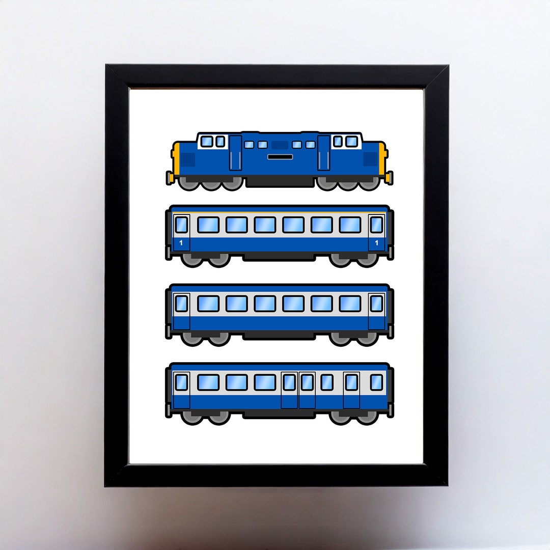 Railway Print, Engine Print, Wall Art, Locomotive Print, Train Print ...