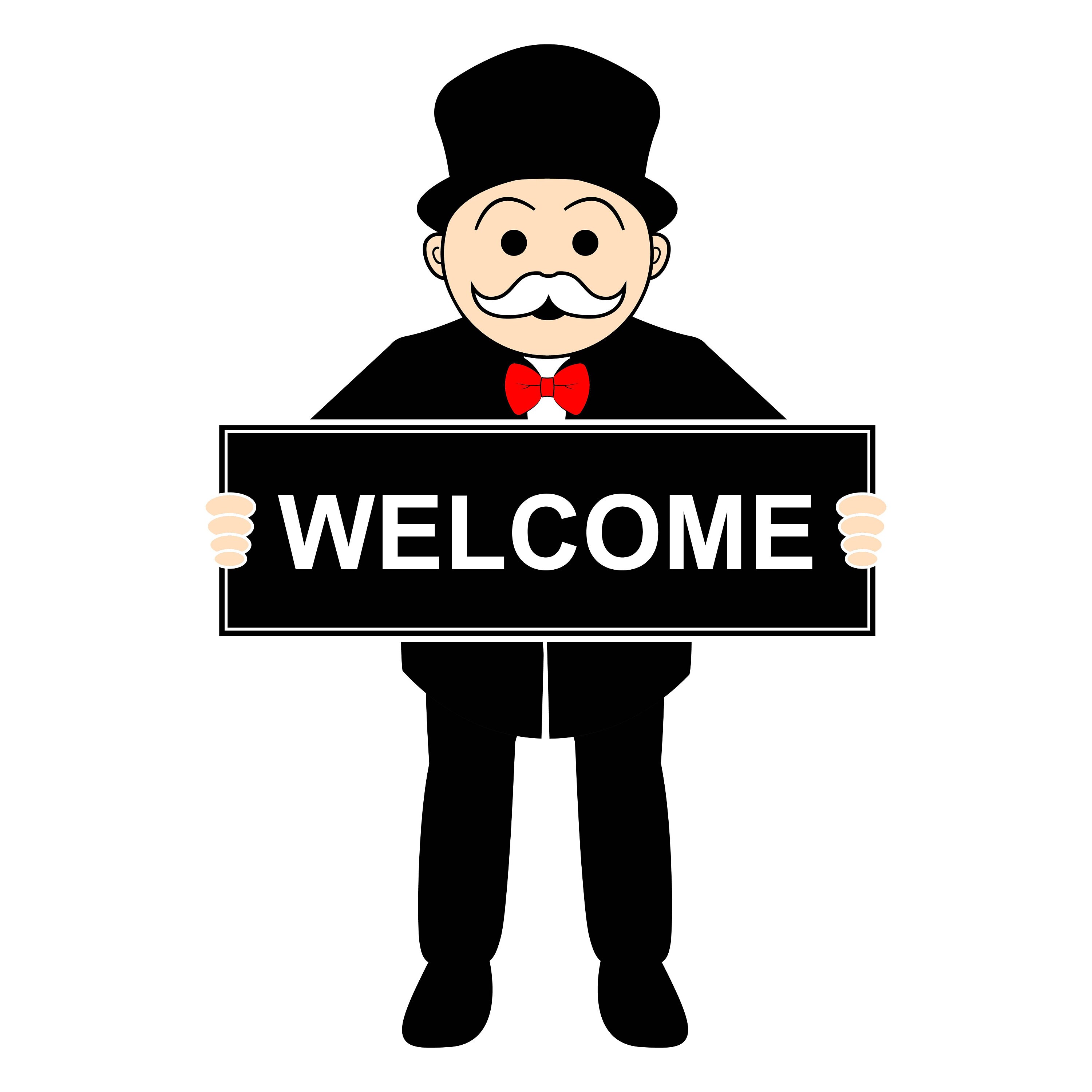 Funny Cartoon Mustache Uncle Monopoly Character Vector Illustration - Etsy