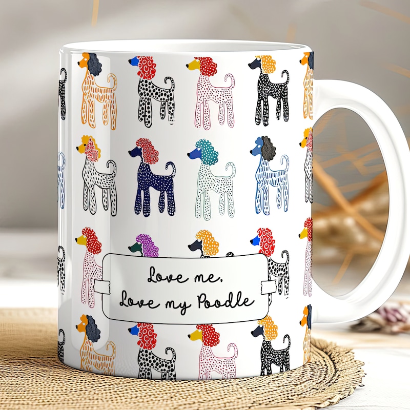 Toy Poodle Custom Art - Etsy UK