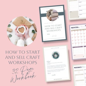How to Start and Sell Craft Workshops Crafting Success: A - Etsy