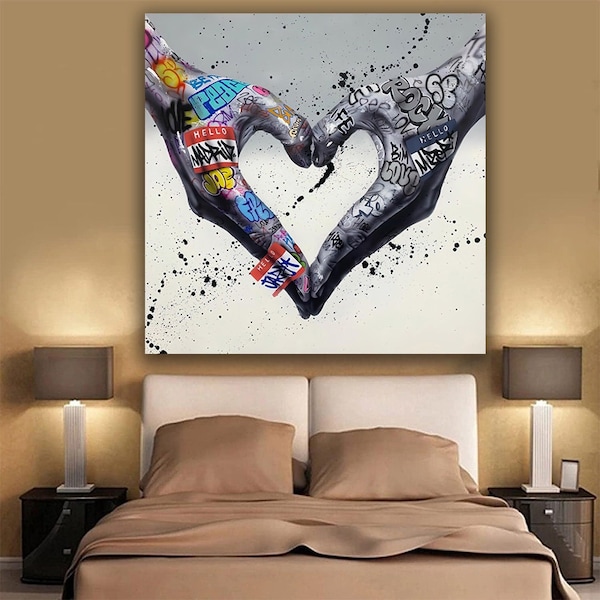 Heart Hands Wall Decor - Etsy
