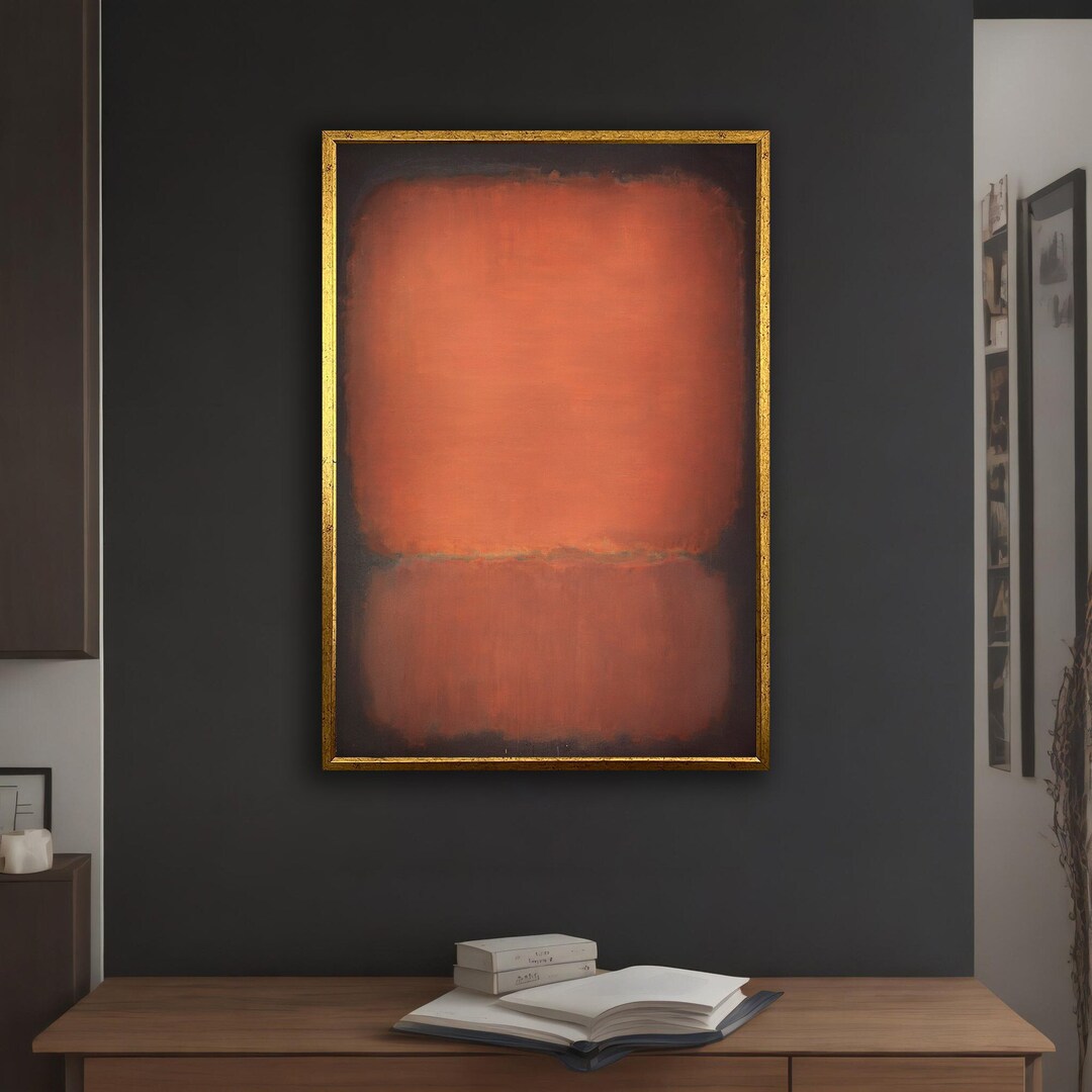 Mark Rothko Mix Canvas, Colorful Rothko Art, Mark Rothko Canvas Wall ...