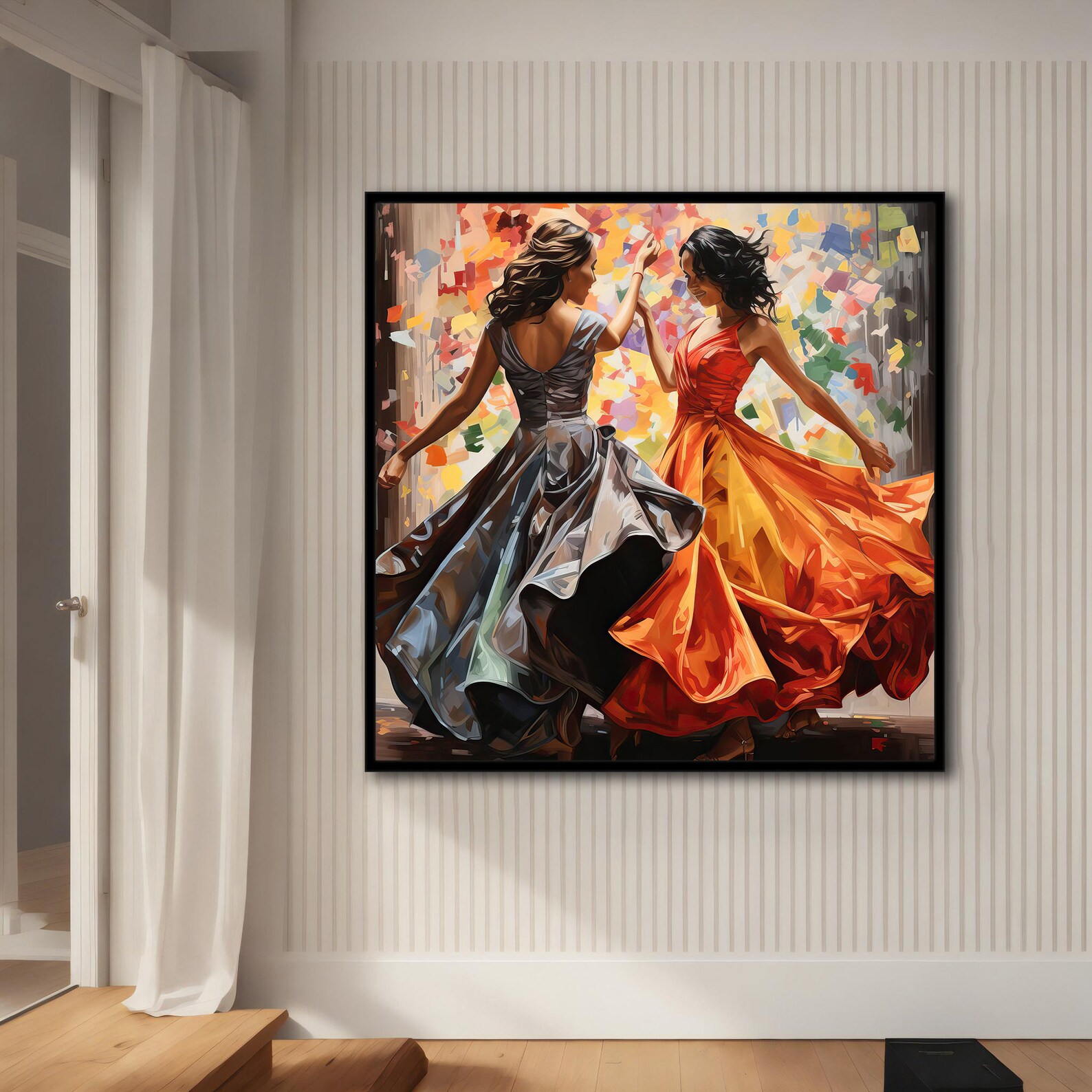 The Dance Canvas Painting Dancing Girls Poster Home Decor - Etsy