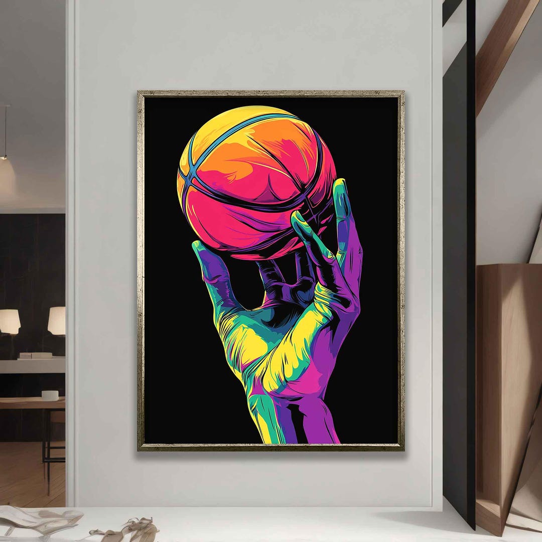 Basketball Poster, Basketball Prints, Basketball Gifts, Basketball ...