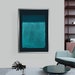 Mark Rothko Dark Green-turquoise Abstract Canvas, Colorful Mixed Canvas ...