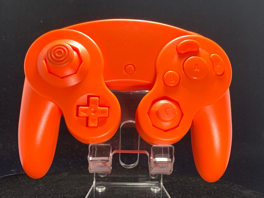Solid Orange Gamecube Controller Shell Gamecube Gamepad Case Retro Gaming Nostalgia - Etsy