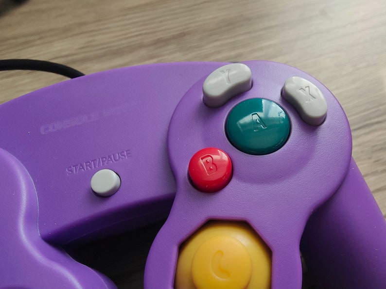 Solid Purple Gamecube Controller Shell Gamecube Gamepad Case Retro Gaming Nostalgia - Etsy UK