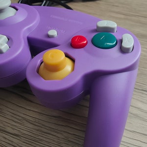 Solid Purple Gamecube Controller Shell - Gamecube Gamepad Case - Retro ...