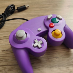 Solid Purple Gamecube Controller Shell - Gamecube Gamepad Case - Retro ...
