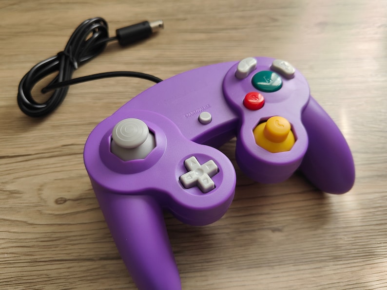 Solid Purple Gamecube Controller Shell Gamecube Gamepad Case Retro Gaming Nostalgia - Etsy UK