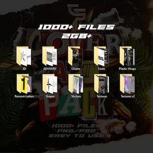 Cover Art Graphics Pack | 1000+ PNG/PSD Files | Textures | Canva ...