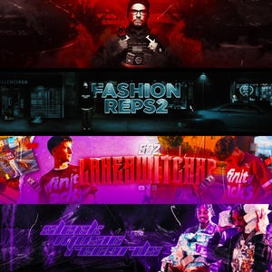 I'll Design You a 3D Streamer Vlog IRL Banner and Logo | Twitch Banner ...